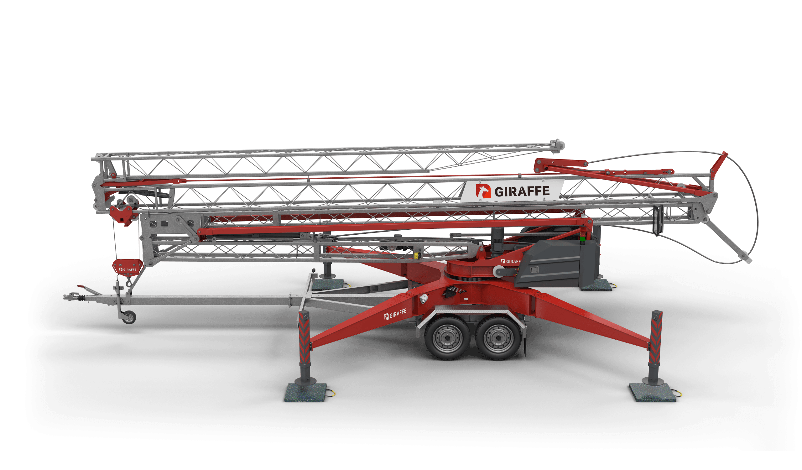 Towable Self-Erecting Crane – APS Equipment